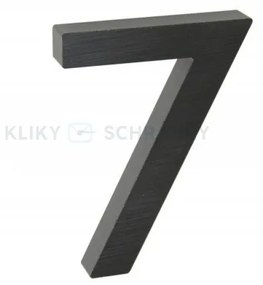 RN.100LV.7.AL.C.3D číslo "7" černé