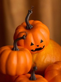 Sinsay - Dekorativní halloweenové dýně 6 ks - oranžová