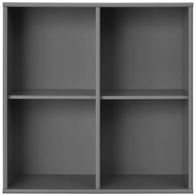 Antracitová závěsná knihovna 70x70 cm Mistral – Hammel Furniture