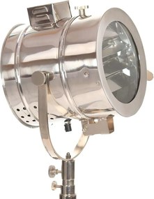 Stojací lampa na stativu masivní mangovníkové dřevo 165 cm 286111
