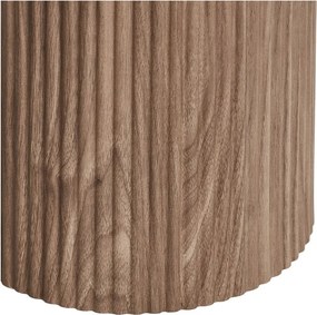 Béžový/v přírodní barvě konzolový stolek s deskou v dekoru mramoru 40x120 cm Athens – House Nordic