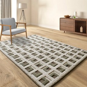 Hnědý/béžový koberec 200x290 cm Candela – Universal