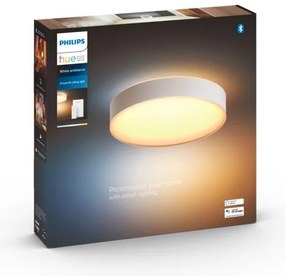 Philips - LED Stmívatelné stropní svítidlo Hue ENRAVE M LED/19,2W/230V bílá + DO