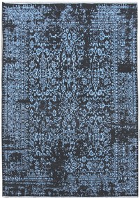 Diamond Carpets koberce Ručně vázaný kusový koberec Diamond DC-JK 1 Denim blue/aqua - 245x305 cm