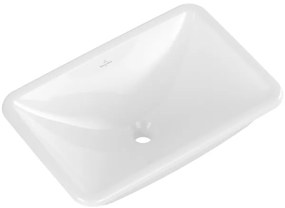 Villeroy & Boch 4A570001 -Zápustné umyvadlo LOOP&FRIENDS 54x34 cm bílá