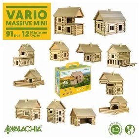 Walachia Stavebnice VARIO MASSIVE mini 91 dílů / od 5 let / 91 dílů /