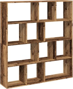 Knihovna old wood 132 x 29 x 141,5 cm kompozitní dřevo 3310314