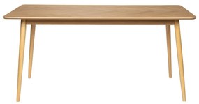 Jídelní stůl v dekoru dubu 90x180 cm Fabio – White Label