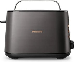 Philips Viva Collection Topinkovač - 2 krajíčky, široký otvor, kov HD2650/30