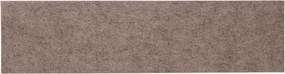 Schodové rohože samolepicí 15 ks 76 x 20 cm světle hnědé obdélníkové 326924