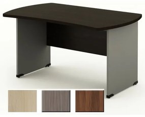 Kancelářský stůl Berlin 100x85x74 cm - dřevěná podnož - 3D566