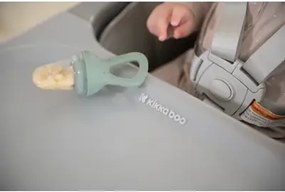 KikkaBoo Krmici kousátko Platinum Silicone Sand / od 6 měsíců