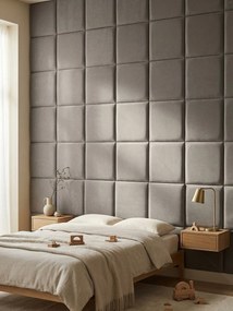 Sinsay - Čtvercové čalouněné panely 3 pack - šedá