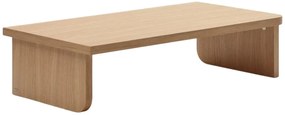 OnaDnes -20% Dubový konferenční stolek Kave Home Oaq 140 x 75 cm