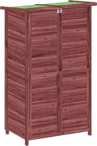 Zahradní přístřešek na nářadí moka 83x57x140 cm masiv borovice 172242
