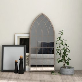 Zrcadlo pískové 100 x 45 cm železo pro použití v interiéru 3093511