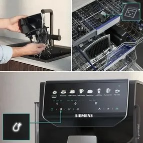 Siemens TP553E07 EQ500 iAroma černá / Automatický kávovar / 1500 W / 1