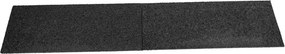 Gumový nájezd ASLON 50 x 20 cm, výška 4,3 cm, černá