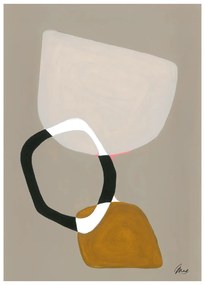 Paper Collective designové moderní obrazy Composition 03 (120 x 168 cm)