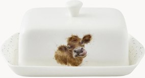 Máselnička z kostního porcelánu Wrendale Designs