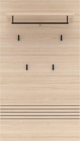 XXXLutz ŠATNÍ PANEL, barvy dubu, 78/139/30 cm Xora - Šatní panely - 002737048103
