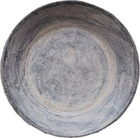 Zinkový antik plechový svícen Dorié - Ø 9*2cm
