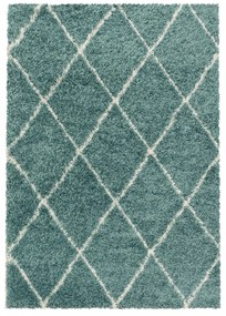 Kusový koberec Alvor Shaggy 3401 blue-80x250