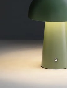 Designová stojací lampa Ande Zelená