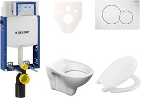 Cenově zvýhodněný závěsný WC set Geberit k zazdění + WC S-Line S-line Pro 110.302.00.5NR1