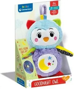 Clementoni Clemmy baby - Interaktivní plyšová sovička s nočním světlem