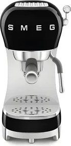 Smeg ECF02BLEU černá / Pákový kávovar