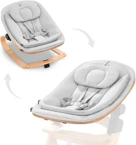 Hauck Křesílko Bouncer Eco 3v1 na židličky Alpha+/Beta+ Light Grey