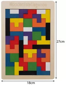 Dřevěné puzzle/ Kruzzel 22667