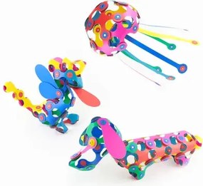 Clixo Super Rainbow Magnetická stavebnice / 60ks / od 4 let