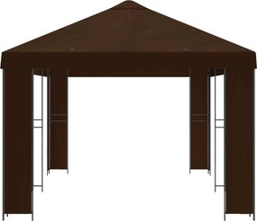 Zahradní altán 6 x 3 m Hnědá Polyester a ocel 190 gsm 3376018