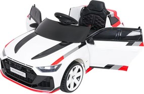 Elektrické autíčko Audi RS6 Avant GT bílé