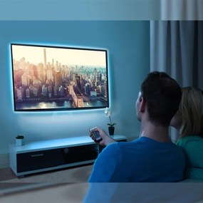Brilo - LED RGBW Stmívatelný pásek pro TV 3m LED/2,5W/USB + DO