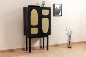 Kalune design Příborník SIMONA černý