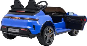 Elektrické autíčko Porsche Taycan Turbo S modré