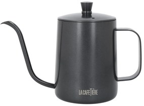 Šedá konvice na přípravu kávy z nerezové oceli 0.6 l La Cafetiere - Kitchen Craft