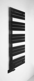 Aqualine Mythos otopné těleso rovné boční připojení 500 x 1430 mm černá mat LLM514B