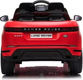 LEAN CARS Elektrické autíčko Range Rover Evoque červené