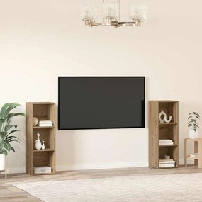 Sestava TV skříněk 2 ks Artisanový dub Kompozitní dřevo 3393548