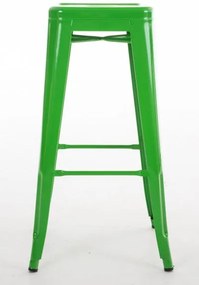 Sada 2 barových židlí Brody zelená
