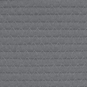 vidaXL Koš na prádlo a bílý Ø 55 x 36 cm bavlna [358469] Barva: Šedá a bílá