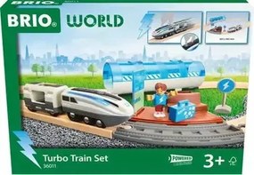 BRIO Vlaková sada s turbo vlakem / od 3 let