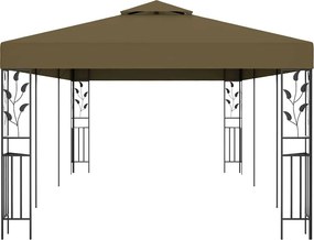 Altán 6 x 3 m taupe 180 g/m² 312245