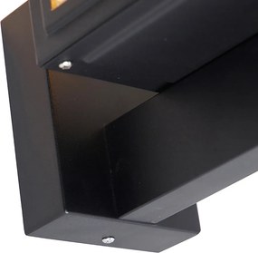 Chytrá venkovní nástěnná lampa rustikální černá včetně Wifi G95 - Sutton Up