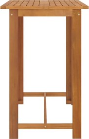 9dílný zahradní barový set hnědý 3068019