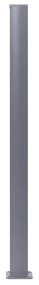 Stínící zatahovací markýza 160x300 cm Dallas (grafitová). 1035600